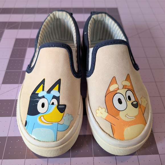 Ground Up | Shoes | Ground Up Bluey And Bingo Slip On Shoes Kids ...